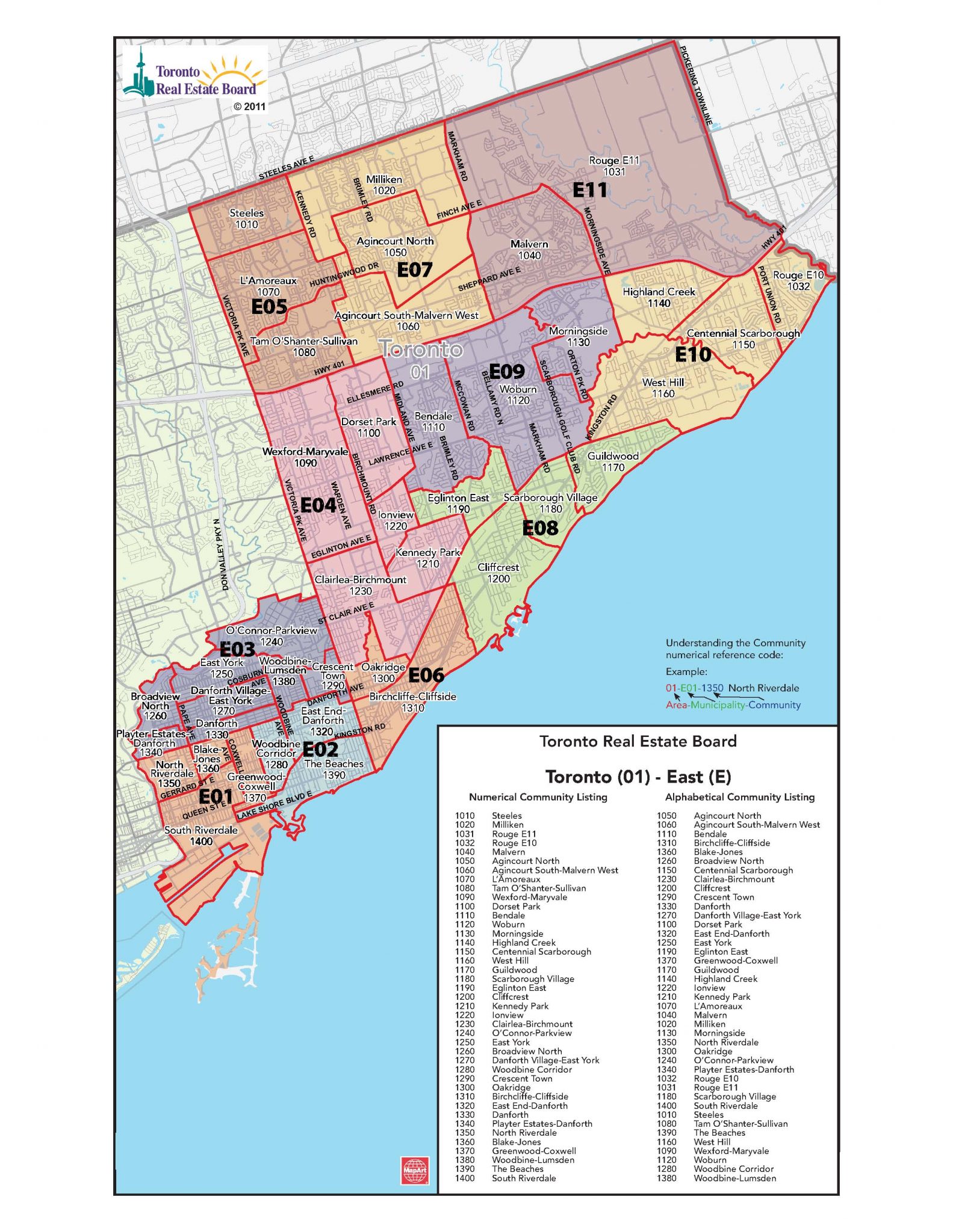 Toronto Real Estate Neighbourhood Maps | the BREL team