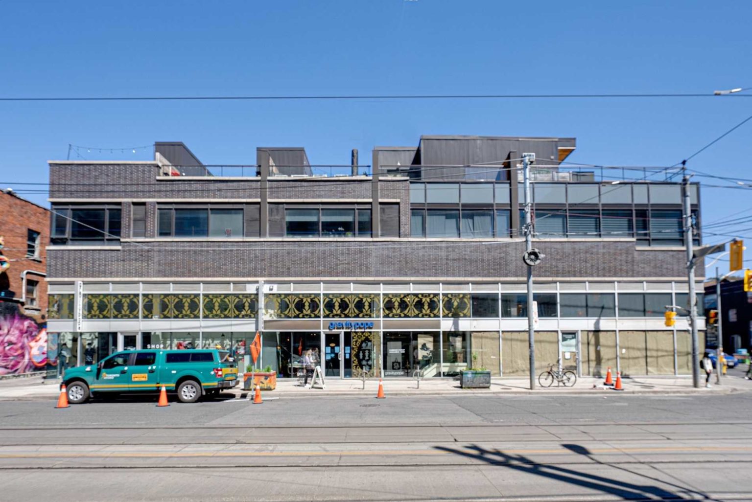 About 2 Ossington Lofts in Toronto.