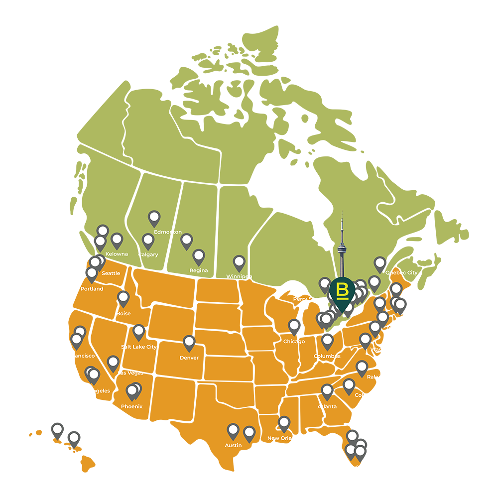 The Best REALTORS across Canada and the United States.
